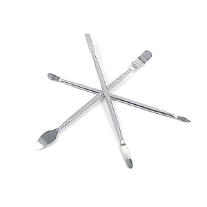 Bitray 3 PCS Professional Repair Tool Kit Electronics Opening Pry Tool Repair Kit with Metal Spudger Mobile Phone Disassembly Stick