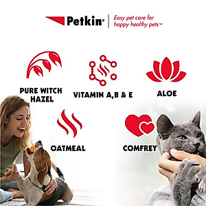 Petkin Anti Itch Stick for Pets - Simply Rub on Anytime to Provide Pain & Itching Relief for Dogs & Cats on Contact - Bitter Taste Stops Licking & Chewing - 1.5 oz Net Weight -Ideal for Home or Travel