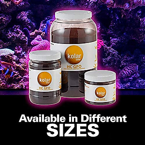 GFO HC - High Capacity Bayoxide E33HC Phosphate Remover - for Fish Tanks, Aquariums & Ponds, 700g (32oz Jar, 1.54lb), by Kolar Labs