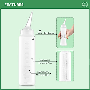 Bar5F Applicator Bottle with Angled Tip 8.5 ounce (Pack of 3)