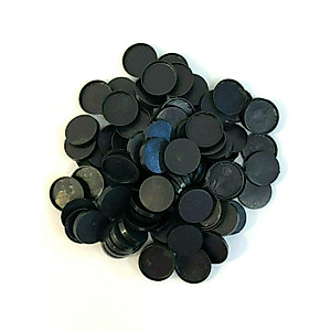 Lot of 100 25mm Round Bases for Warhammer 40k & AoS Games Workshop Wargame Bitz