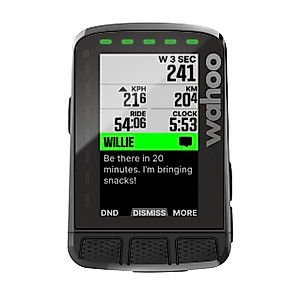 Wahoo ELEMNT ROAM GPS Cycling/Bike Computer,Black