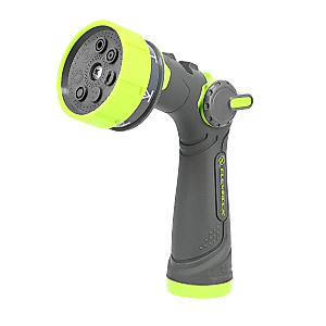 Flexzilla Garden Hose Nozzle - Heavy Duty 7-Pattern Adjustable Flow, NFZG52-E, ZillaGreen™