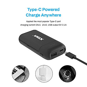 Speedy 18650 Battery Charger XTAR PB2C USB Output Function, Portable Li-ion 18650 Battery Charger Box w/USB Port and LED Display for all 18650 Batteries（Batteries NOT included)