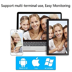 1080P Light Bulb Camera Garage Wireless Surveillance Camera Work with Alexa for Baby Room WiFi 2.4GHz E27-AOLANS