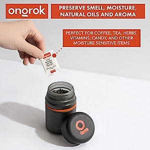 12 Pack of 2 Way Humidity Control Packs, Size 8, 62% RH by ONGROK, Each Pack for up to 1 oz