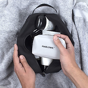 MARLOWE. No. 401 Travel Soap Case with Zipper Closure, 1 Portable Soap Holder for Bar Soap, Durable Soap Container for Traveling, Vacations, Camping & Gym