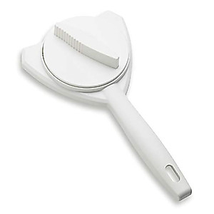 KUHN RIKON Strain-Free Gripper Opener for Jars and Bottles, 10 x 5 x 2.25 inches, White