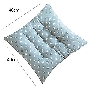 TUNKENCE Dining Chair Cushion Chair Cushions for Dining Chairs Universal Non-Slip Overstuffed Chair Cushion with Ties for Dining Chairs, Office Chair, Car, Floor, Outdoor, Patio