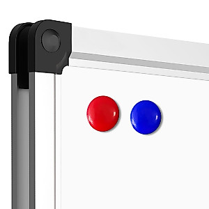 XBoard Magnetic Whiteboard 48 x 36, White Board 4 x 3, Dry Erase Board with Detachable Marker Tray