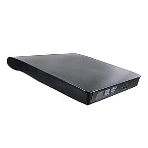 Valley Of The Sun Portable External DVD CD ROM Player Optical Drive, for Alienware M15 R2 M17 15 17 R5 Aurora R8 R9 Area 51 M 51M Gaming Laptop X51 Desktop PC, USB 3.0 Pop-Up DVD-RW RAM CD-R Reader