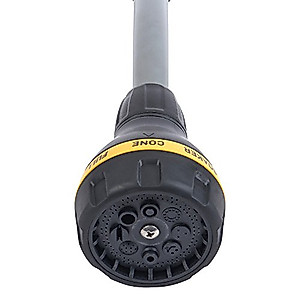 Melnor R8635 RelaxGrip 8-Pattern 15" Watering Wand, Short, Basic