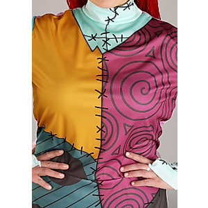 Disney womens Disguise the Nightmare Before Christmas Sally Classic adult sized costumes, Yellow/Red/Black/Green, XL 18-20 US