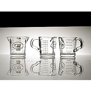 Rattleware 3-Ounce Espresso Shot Glass Pitcher, Double Spouted Shot Glass, Genuine Barista Measuring Cup