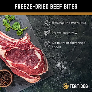 Team Dog Beef Heart, Lung & Liver Dog Treats, 5.4 Oz, Gluten-Free, Grain-Free Training Treats