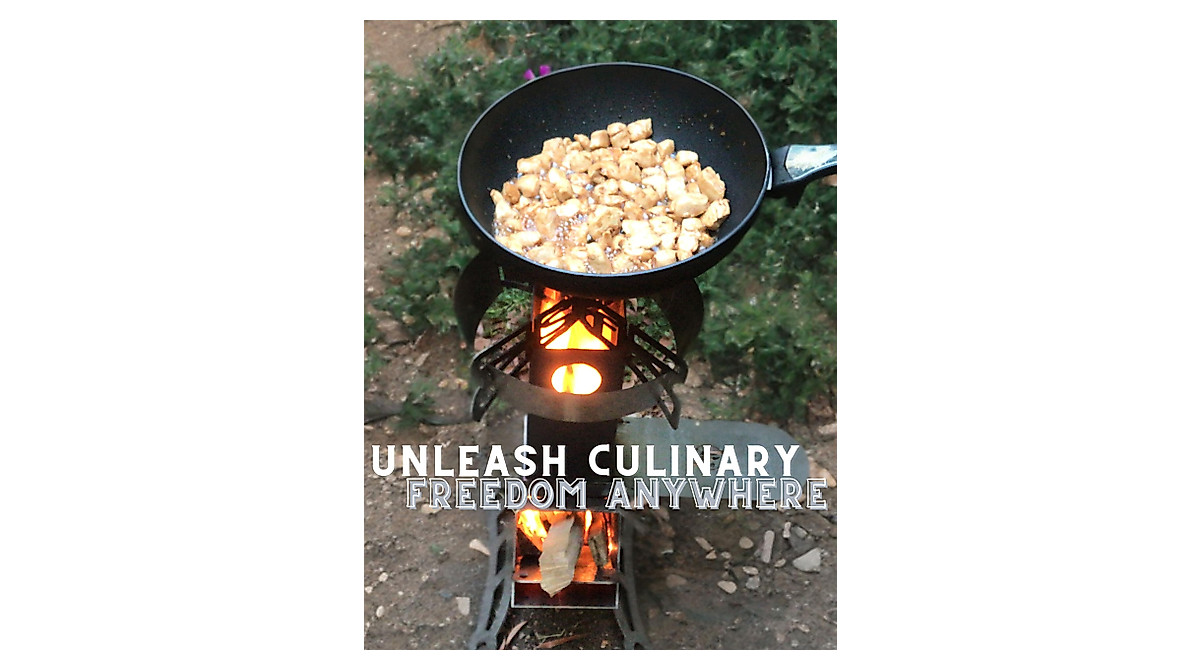 Spitfire Rocket Stove: Portable Wood Stove for Camp Cooking