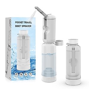 Portable Bidet for Travel, Rechargeable Handheld Bidet for Women, High Pressure Electric Sprayer for Personal Hygiene Cleaning, Soothing Postpartum, Perineal Care