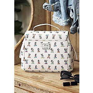 Loungefly Disney Mickey Mouse Pastel Poses Cross Body Bag