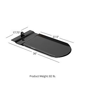 Titan Attachments XL Chain-On Quick Spade, 36" Length, Attachment for Skid Steer, Tractor or Pallet Fork â€“ Shovel Dirt and Excavate Trees Effortlessly, Integrated Chain Hook