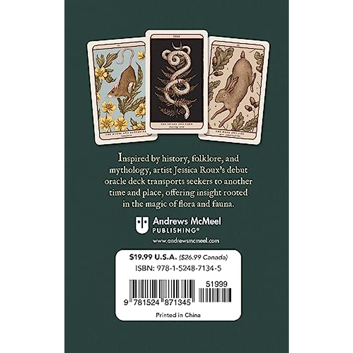 Woodland Wardens: A 52-Card Oracle Deck & Guidebook