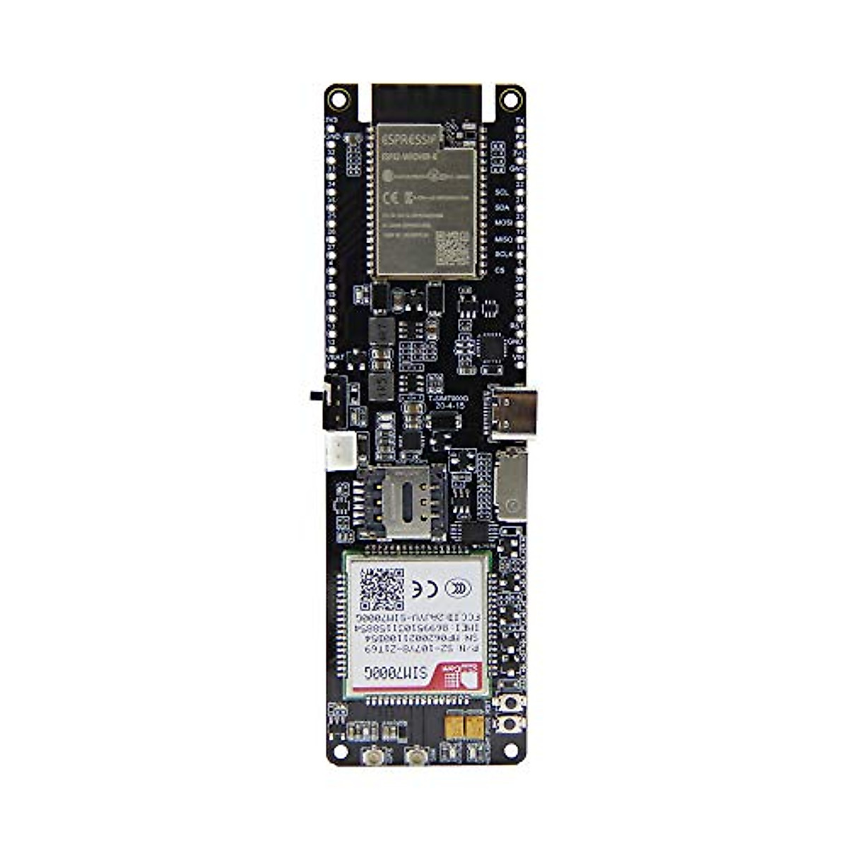 LILYGO T-SIM7000G ESP32-WROVER-B Solar Charge SIM GPS Antenna CH9102F 16MB 2G/NB TTGO Development Board