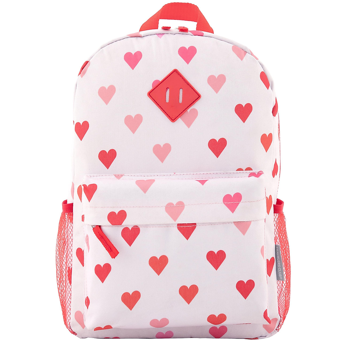 Travelers Club Kids' 5 Piece Luggage Travel Set, Hearts