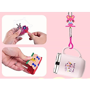 Vytung Water Fuse Beads Kit-3600 Beads 24 Colors(6 Glow in Dark) Mega Bead Refill Beads for Kids Beginners Activity Pack(3600 Beads Refill Pack))