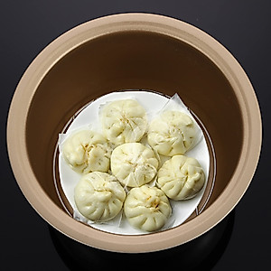 Smalibal Stainless Steel Steaming Rack Cooling Rack Round Four-Legged Steaming Rack for Kitchen, Cooking, Rib, Bacon, Sheet Pan, Cookie and Cakes 6inch