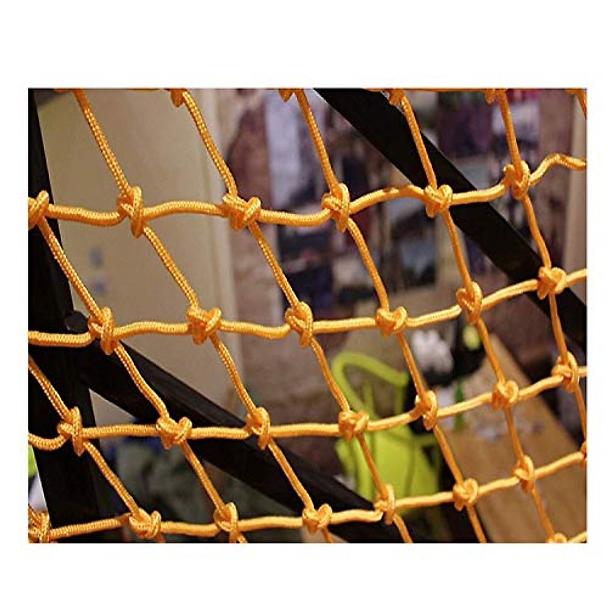 banister guard net Children's Stairs Anti-fall Net, Yellow Nylon Rope Decorative Safety Net, Balcony Protective Net, Outdoor Fence Net, Garden Covered Net Swing Hammock 1x3m ( Size : 36M(1020ft) )