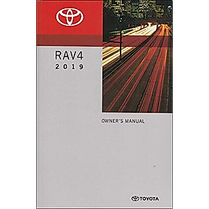 2019 Toyota RAV4 Owners Manual Original - Gas Models
