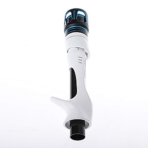 B Baosity Reel Seat Kit Fishing Rod Building Aluminum Alloy Cork Handle Split Rear, Blue