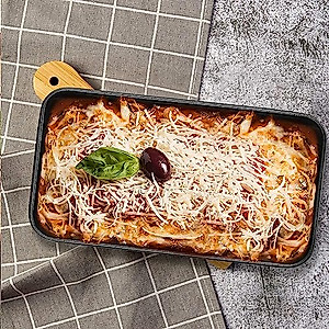 E-far Nonstick Bread Loaf Pan Set of 3, 9x5 Inch Stainless Steel Core Metal Loaf Pan for Baking Homemade Bread, Meatloaf and Brownie, Non Toxic & Easy Release, Rust Proof & Sturdy