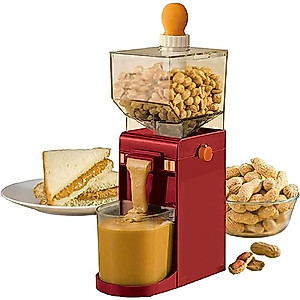 Household Peanut Grinder, Peanut Butter Processing Machine Mini Peanut Butter Machine With Non-Slip Base,For Almonds, Coffee Bean Grinder,Easy To Operate Food Processor Coffee