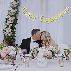 Happy Engagement Banner - Engagement/engage Banner,engagement Party Decorations,our Engagement Signs,engagement Welcome Home Party Decorations,wedding Engagement Party Banner