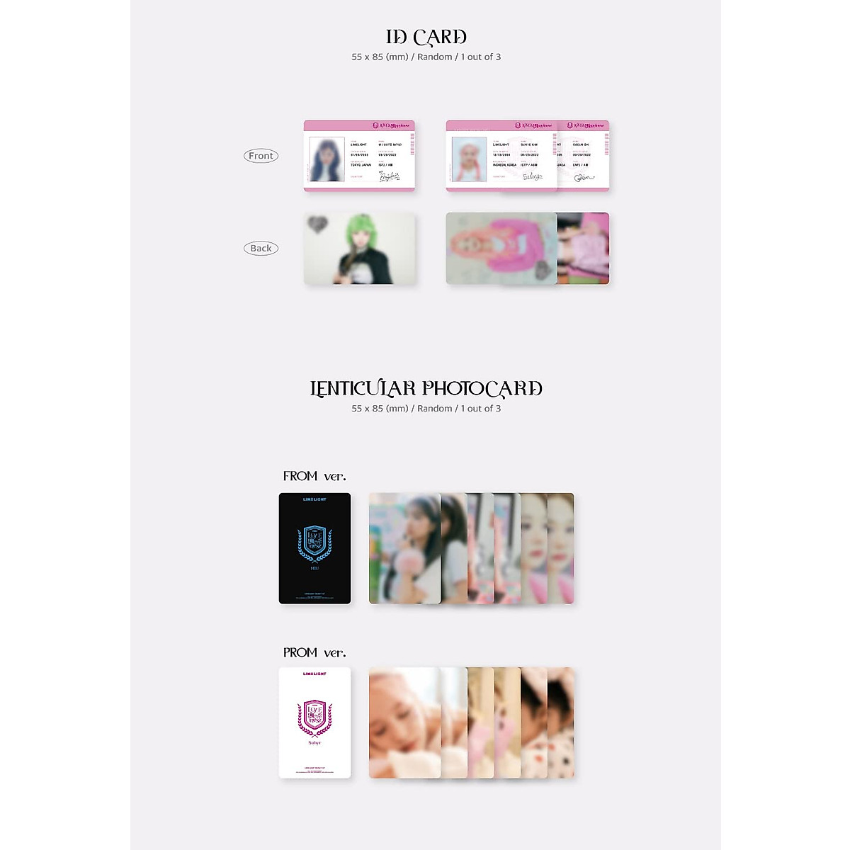 Limelight - Debut EP Love & Happiness CD (Prom ver.)