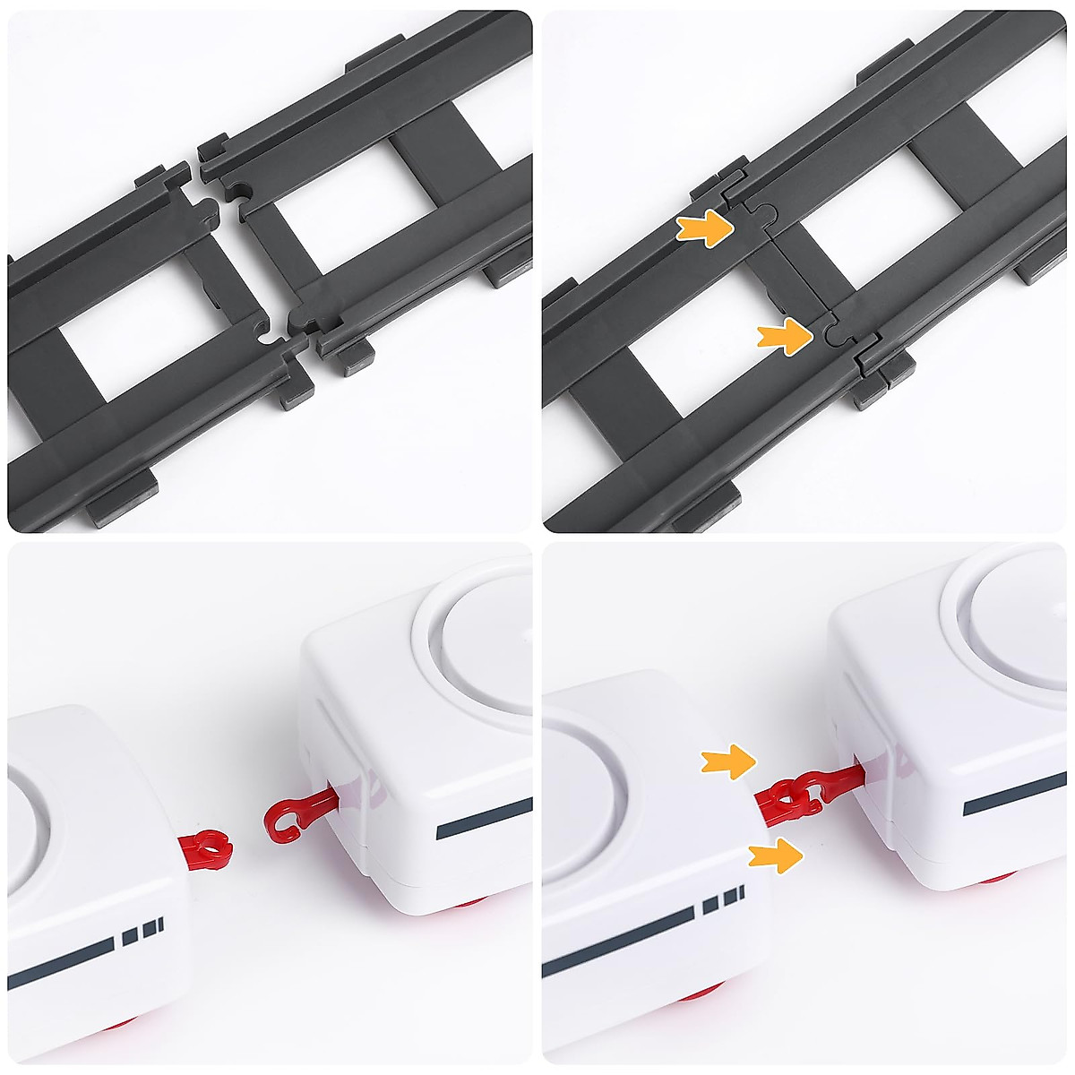 XYBHRC Sushi Train Rotating Table Food Train Battery Powered Electric Train Toy Japanese Sashimi Plates Under Christmas Tree Train Track for Child Days of Week DIY Sushi Making Supplies