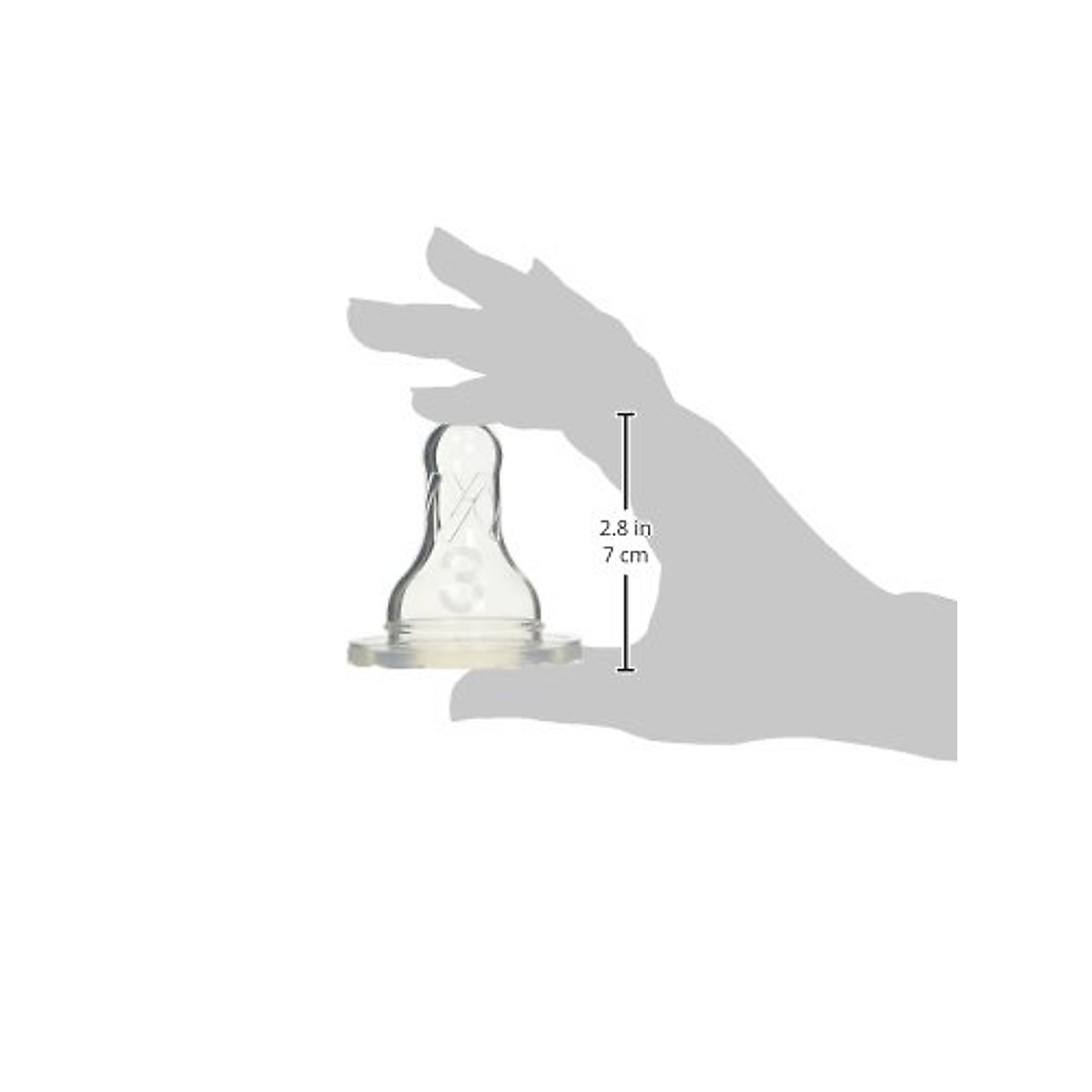 Dr. Browns Natural Flow Level 3 Standard Nipple - 6 Nipples