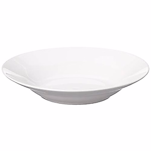 10 Strawberry Street Simply Round 45 Piece Dinnerware Set, White