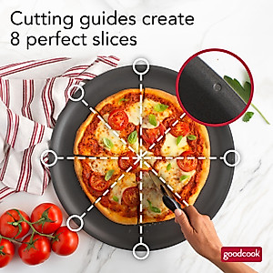 GoodCook AirPerfect 15.75" Insulated Nonstick Carbon Steel Pizza Pan with Holes