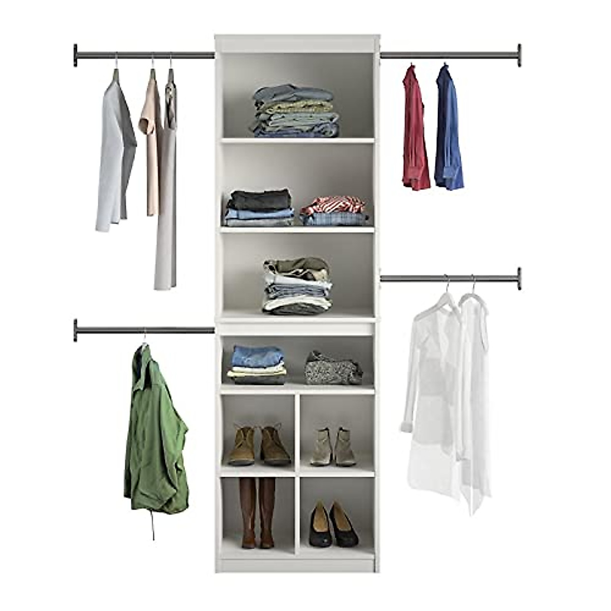 Ameriwood Home SystemBuild Rochon Closet Storage System in White