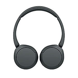 Sony WH-CH520 Wireless Headphones Bluetooth On-Ear Headset with Microphone, Black New (Renewed)