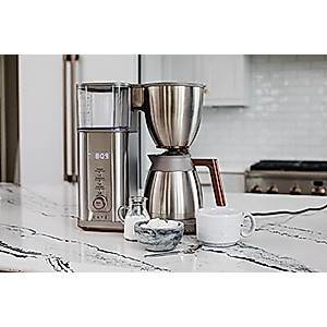 Café Specialty Drip Coffee Maker | 10-Cup Insulated Thermal Carafe | WiFi Enabled Voice-to-Brew Technology | Smart Home Kitchen Essentials | SCA Certified, Barista-Quality Brew | Stainless Steel
