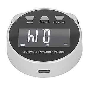 Digital Tape Measure, 656 Ft High Accuracy Electronic Rolling Ruler with LCD Display, Electronic Ruler Distance Rolling Measuring Tool for Flat Curved Diameter Odd Shape