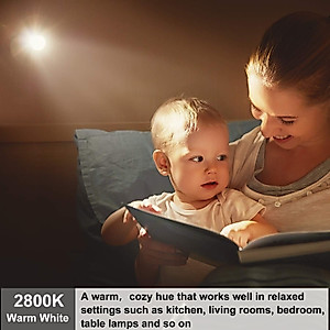 Nioclerce GU4 MR11 5W 12V - 6 Pack MR11 Halogen Bulb with GU4 Base, Dimmable MR11 Bulb 2800k Warm White, Long Lasting MR11 12V 5W Bulb for Accent, Track Lights, Precision Halogen Fiber Optic Bulb