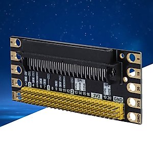 fosa Microbit BBC Expansion Board, for Micro: bit Kit Connector Interface Expansion Board for Micro: bit