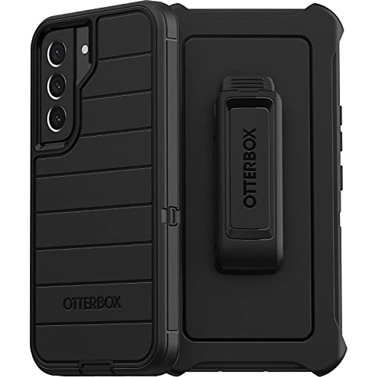 OtterBox DEFENDER SERIES SCREENLESS Case Case for Galaxy S22 - BLACK
