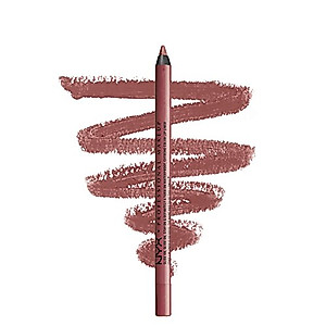 NYX PROFESSIONAL MAKEUP Slide On Lip Pencil, Lip Liner - Bedrose (Soft Nude Pink With Mauve Undertone)