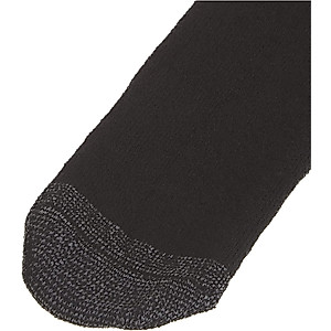 Diamond Star Tube Socks Men 6 Pairs Premium Cushion Cotton Over The Calf Athletic Knee High Socks For Men 13-16 (Multi Colors 2 Black,2 Grey,2 White)