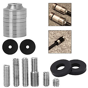 Zerone Adjustable Stabilizer Weights Archery Balance Bar Weight Kit, Balance Bar Bolt Hunting for Compound Bow Stabilizer and Recurve Bow Accessory
