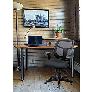 Eurotech Seating Apollo Midback Swivel Chair, Black